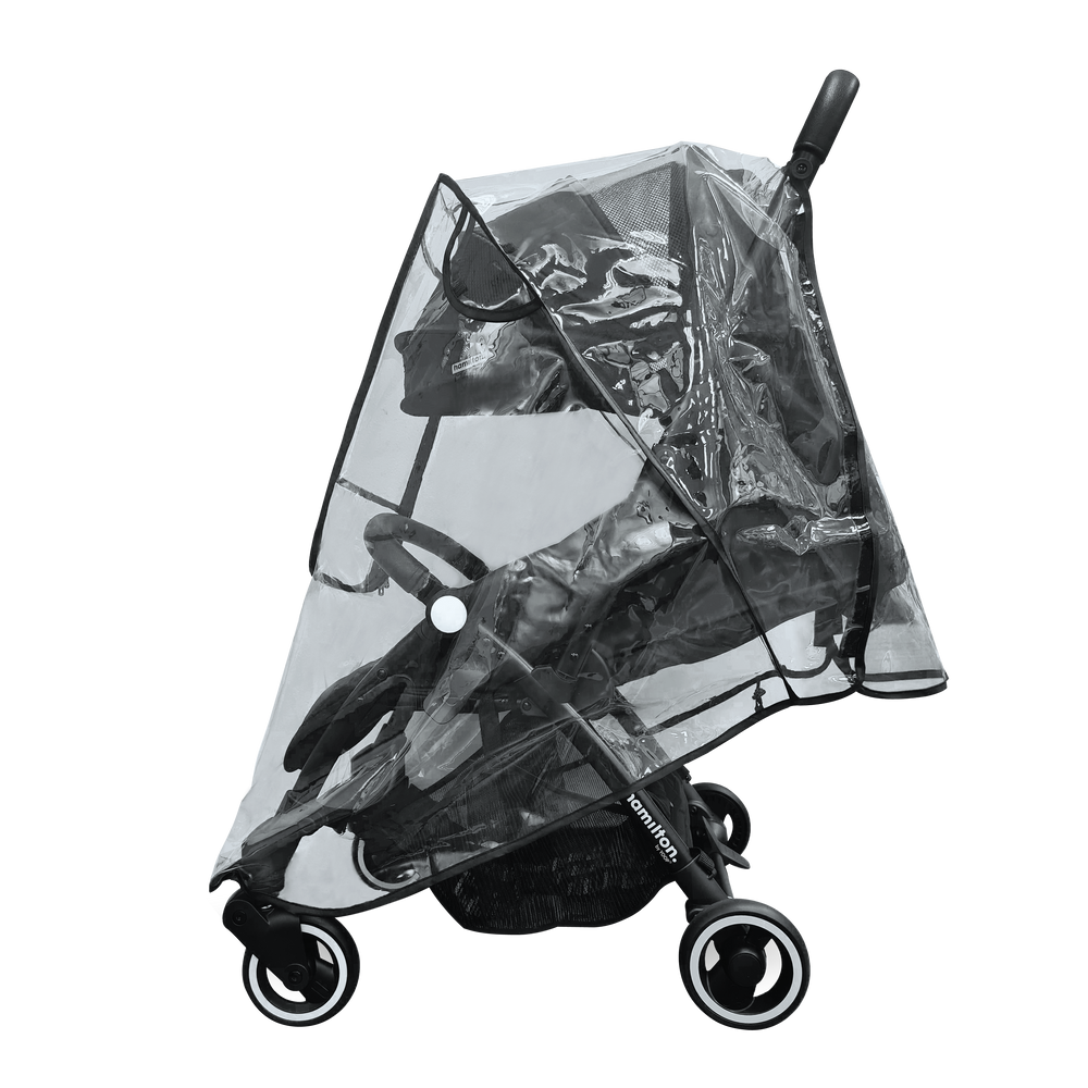 Hamilton Universal Stroller Rain Cover – EVA, Windproof, Ventilated ...